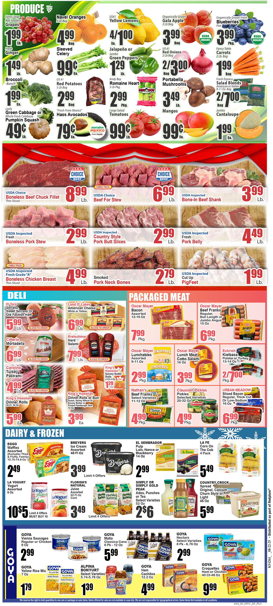 Supermarket Weekly Specials | Best Supermarket Hollywood