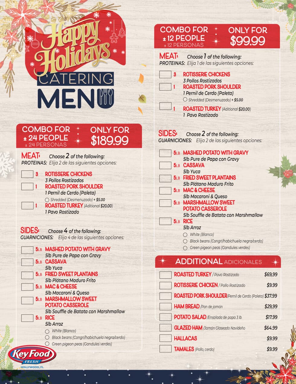 Catering Services Hollywood FL | Supermarket Hollywood